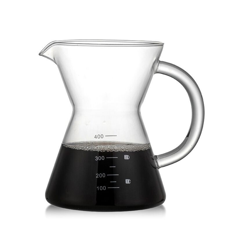 400ml glass coffee dipper