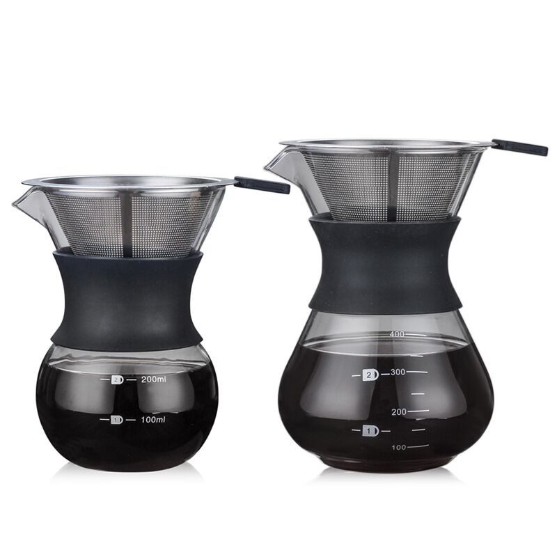 glass coffee dipper