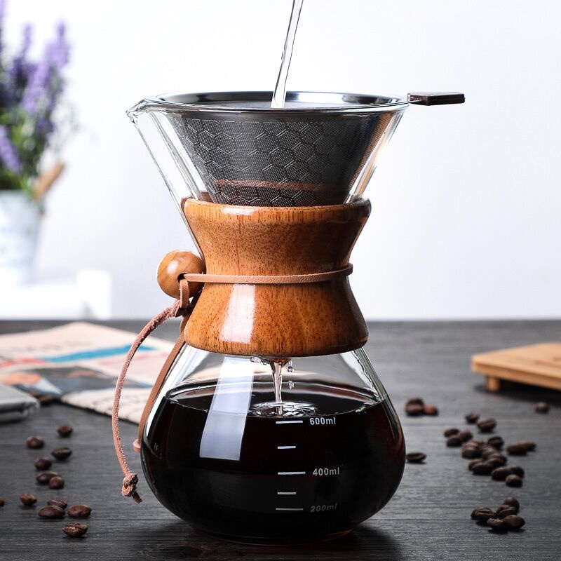 glass coffee dipper