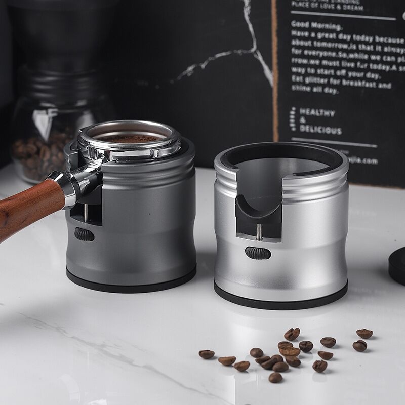 Aluminum coffee portafilter holder