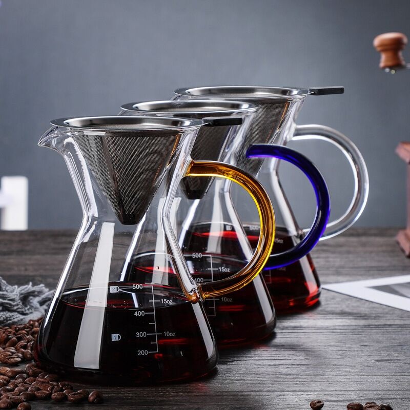 glass coffee dipper