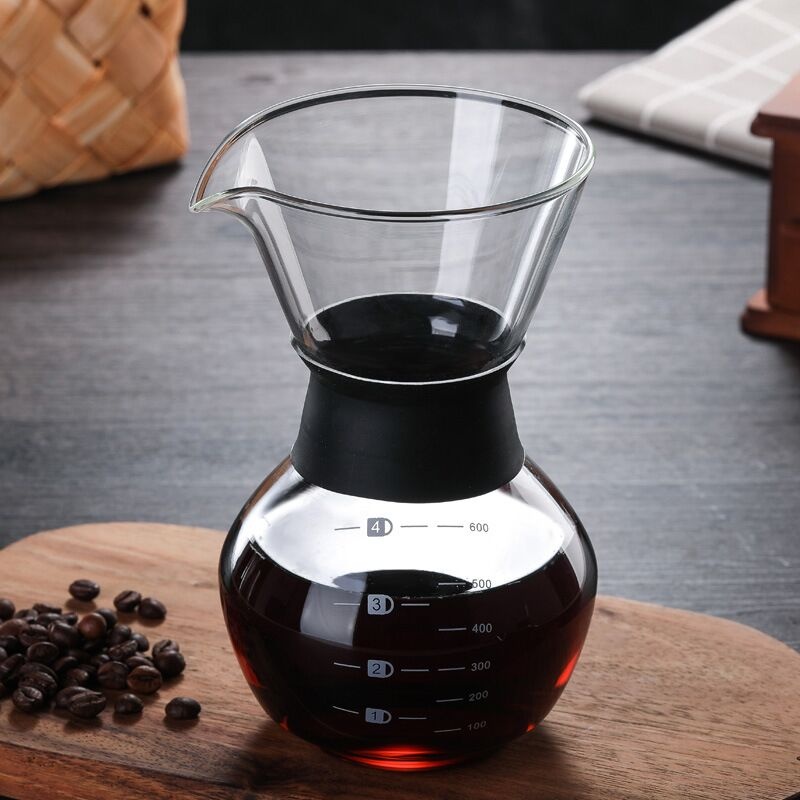 glass coffee dipper