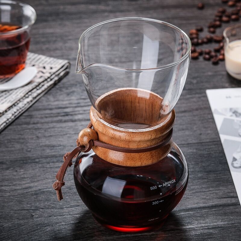 glass coffee dipper