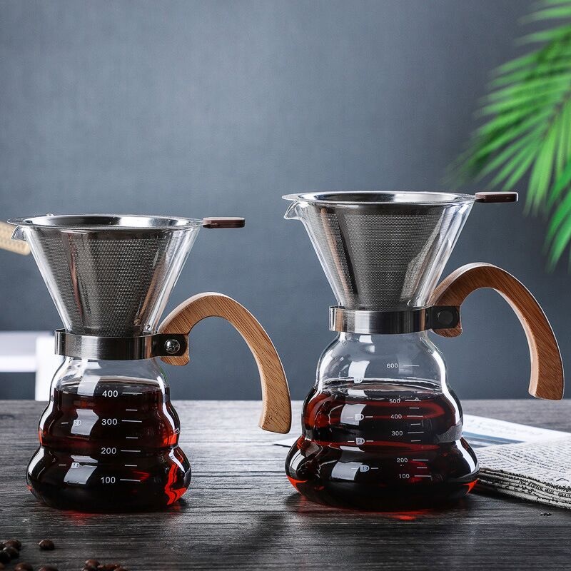 glass coffee dipper