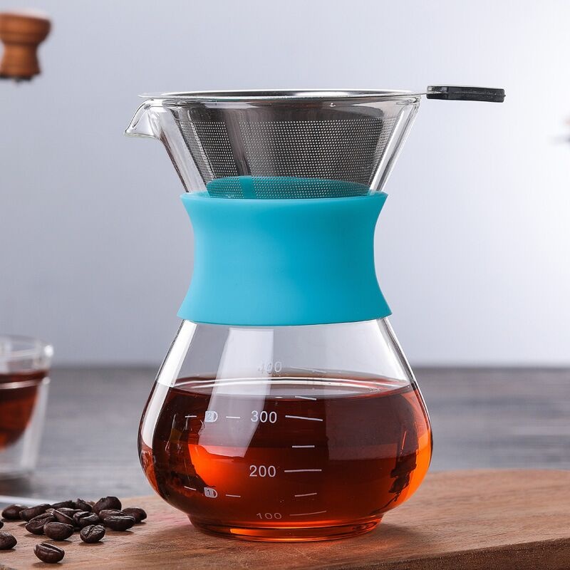 glass coffee dipper