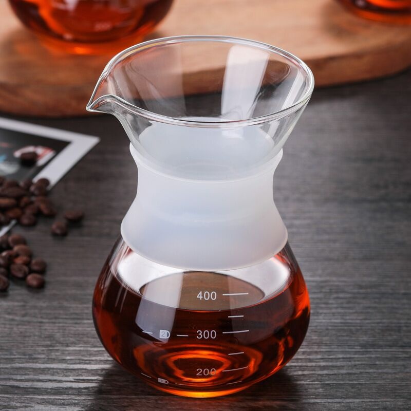 glass coffee dipper